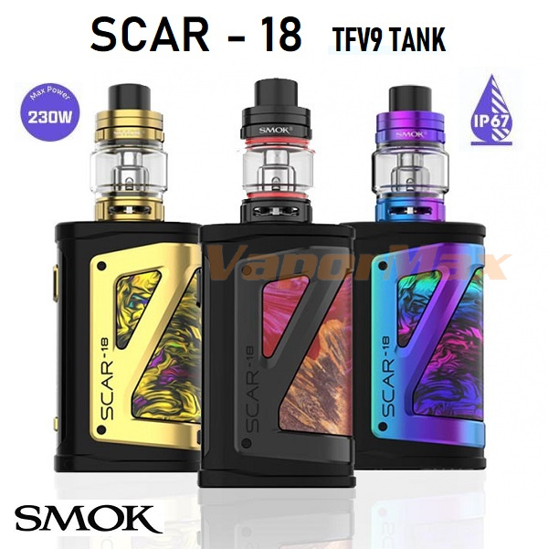 SMOK SCAR-18 230W Kit - купить в Москве | Стартовые наборы | VaporMax
