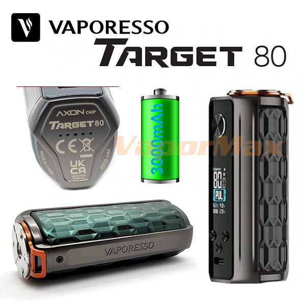 Vaporesso Target 80 mod 3000mAh - купить в Москве | Электронные Моды ...